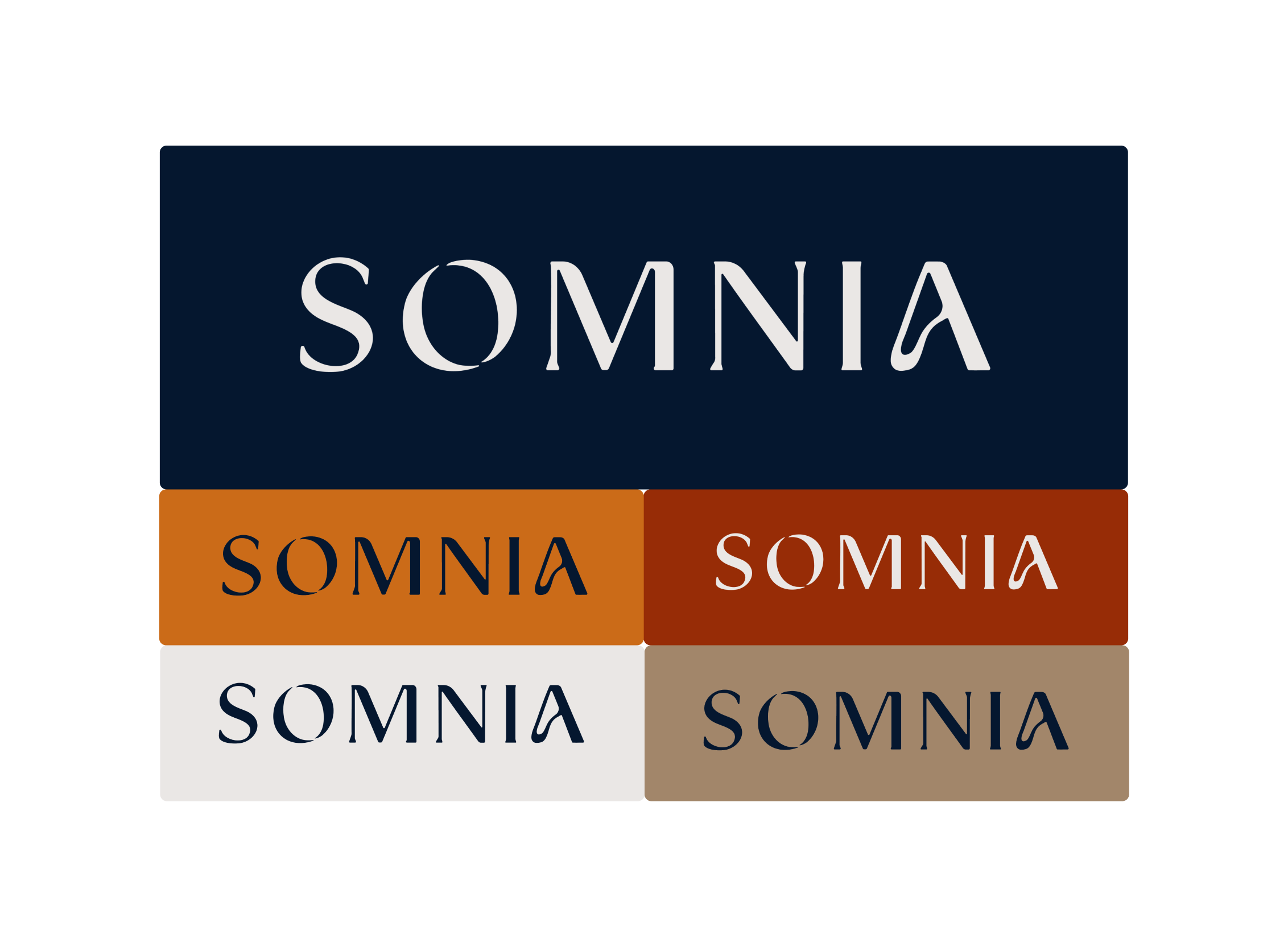 SOMNIA color, logo, symbol