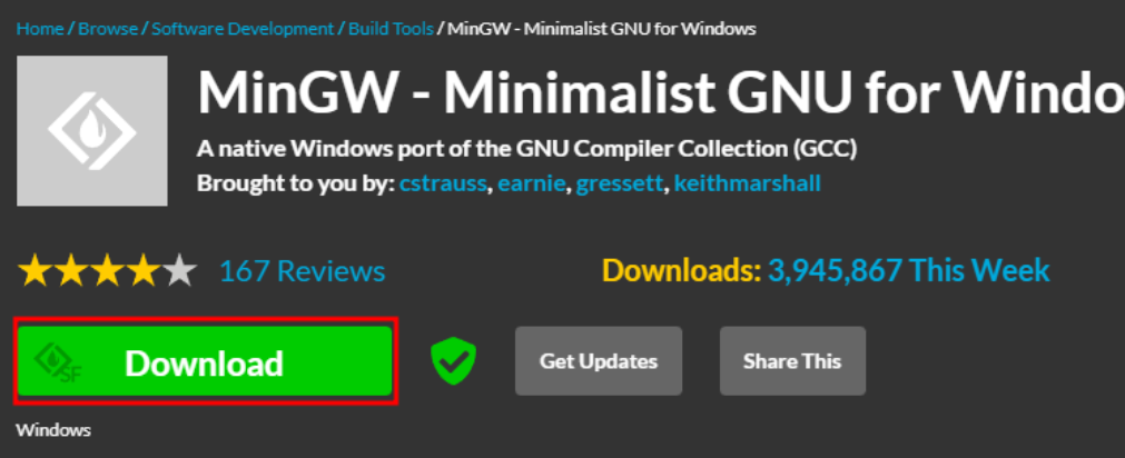 vscode에서 c언어 사용하는 법 (MinGW 설치)