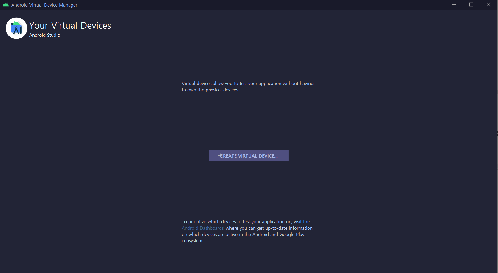 Android Studio AVD 설정