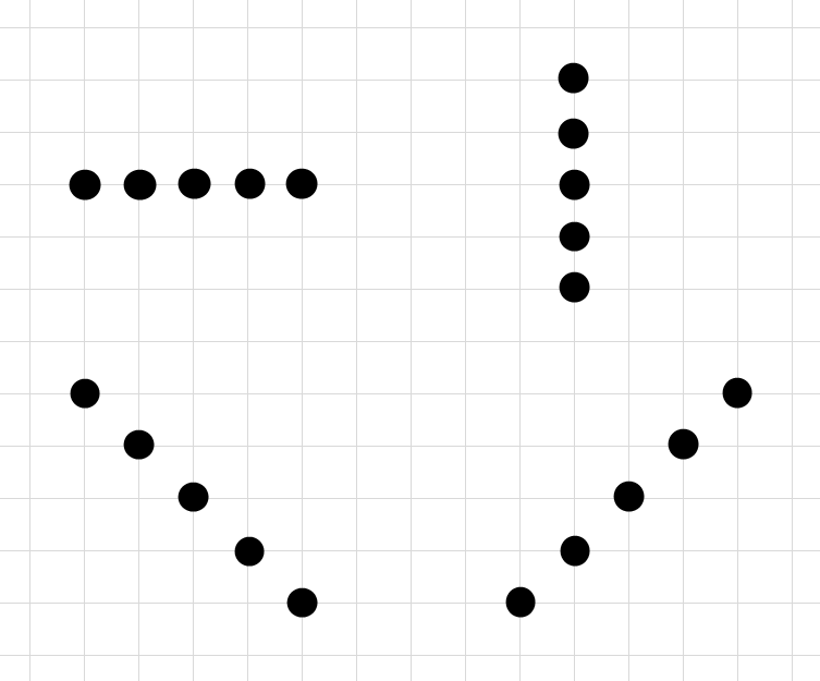 [백준/BOJ] 2615 [S1] - 오목