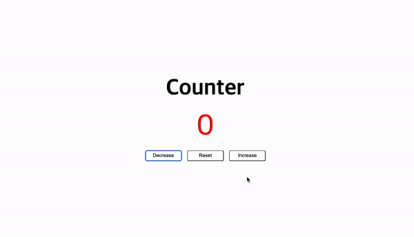 Javascript로 카운터 만들기