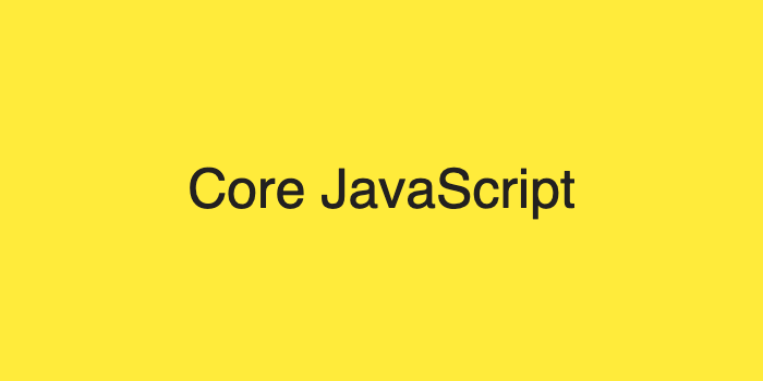 [Core JavaScript] 01. 데이터 타입