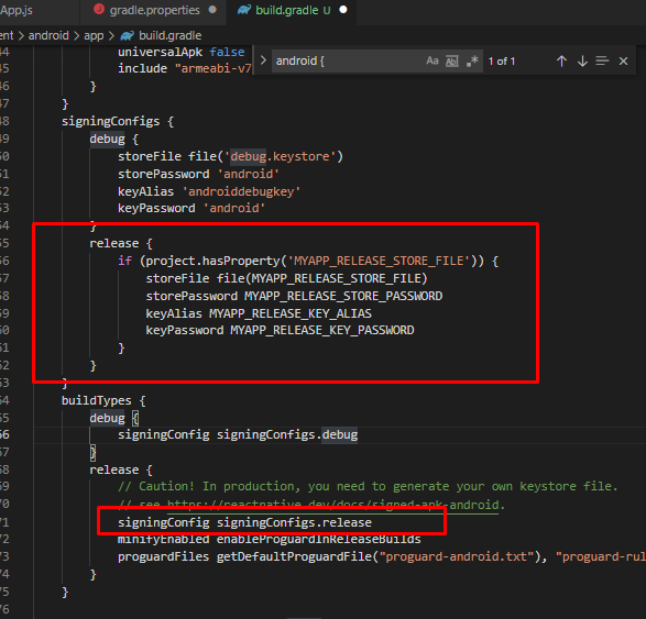 RN(React-Native) 시작하기 3 - Android Build