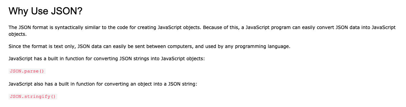 [개발상식] JSON과 JavaScript Object의 차이점