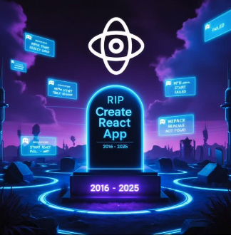 CRA(Create- React - App) 가 전격 중단되었다?? (GoodBye CRA... 😔)