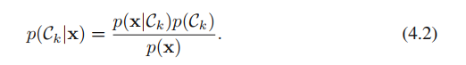 [PRML] 4. Linear Models for Classification (1)