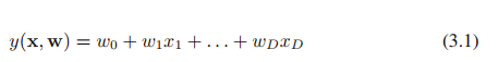 [PRML] 3. Linear Models for Regression (1)