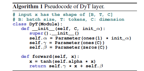 [Others] Transformers without Normalization
