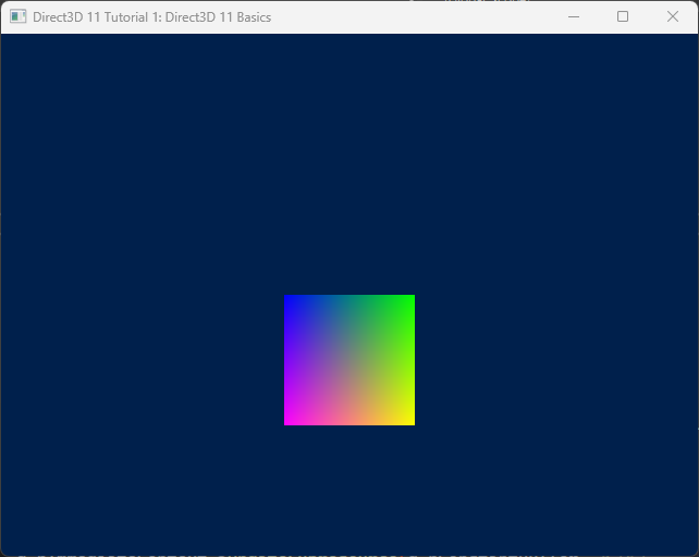 DirectX11 - 3D Transformation