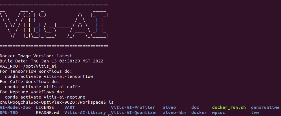Vitis-AI Tutorial(1)