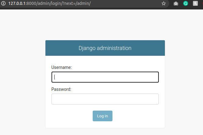 [Django] Admin Page