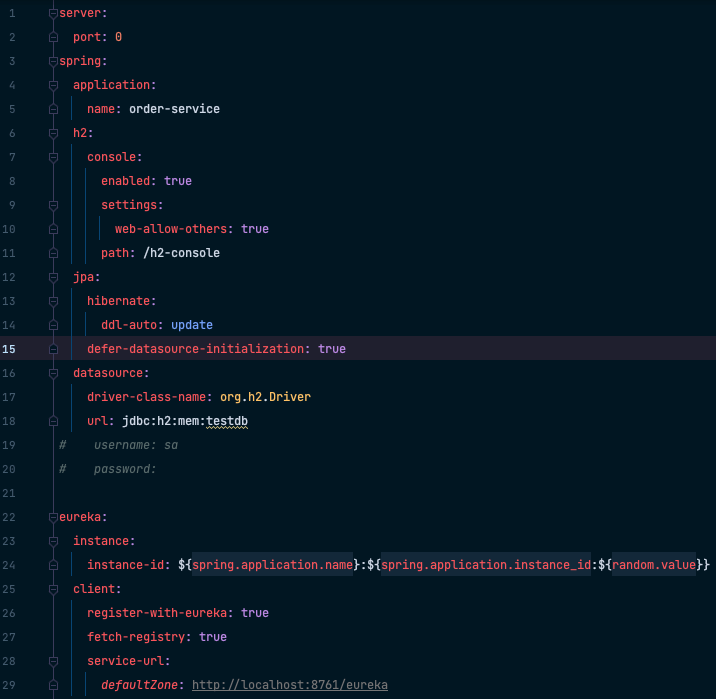 [MSA] Order Mircroservice