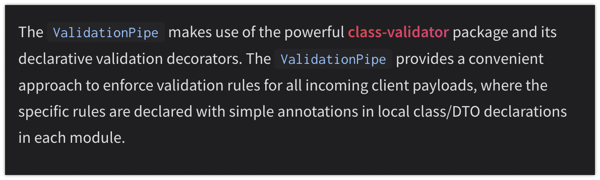 인스타그램 사이드 프로젝트: dto의 필요성 - class-validator (02.20)