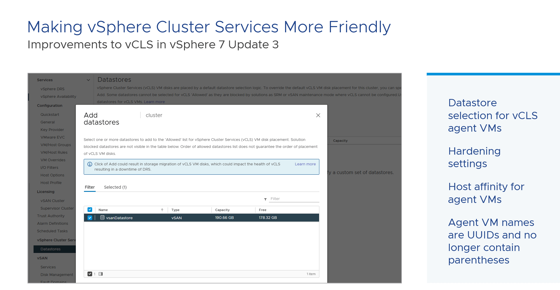 (2021-09) vSphere 7 Update 3 릴리즈 - What's New (KR)