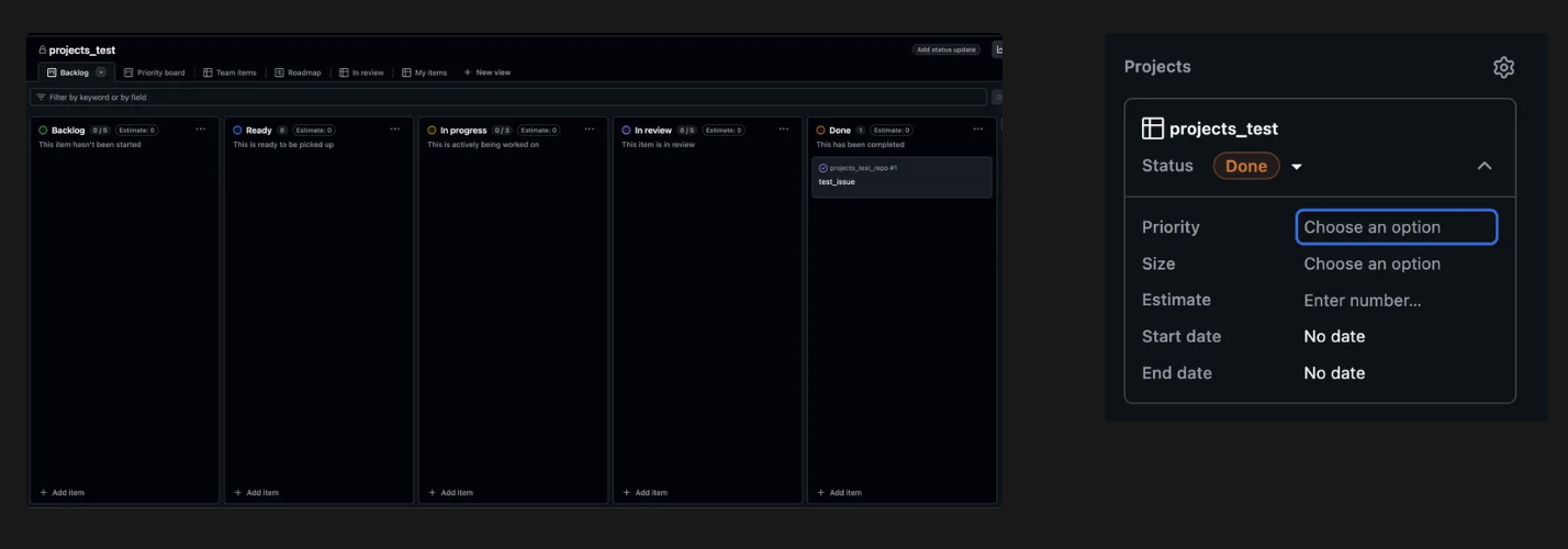 Backlog And Github Projects