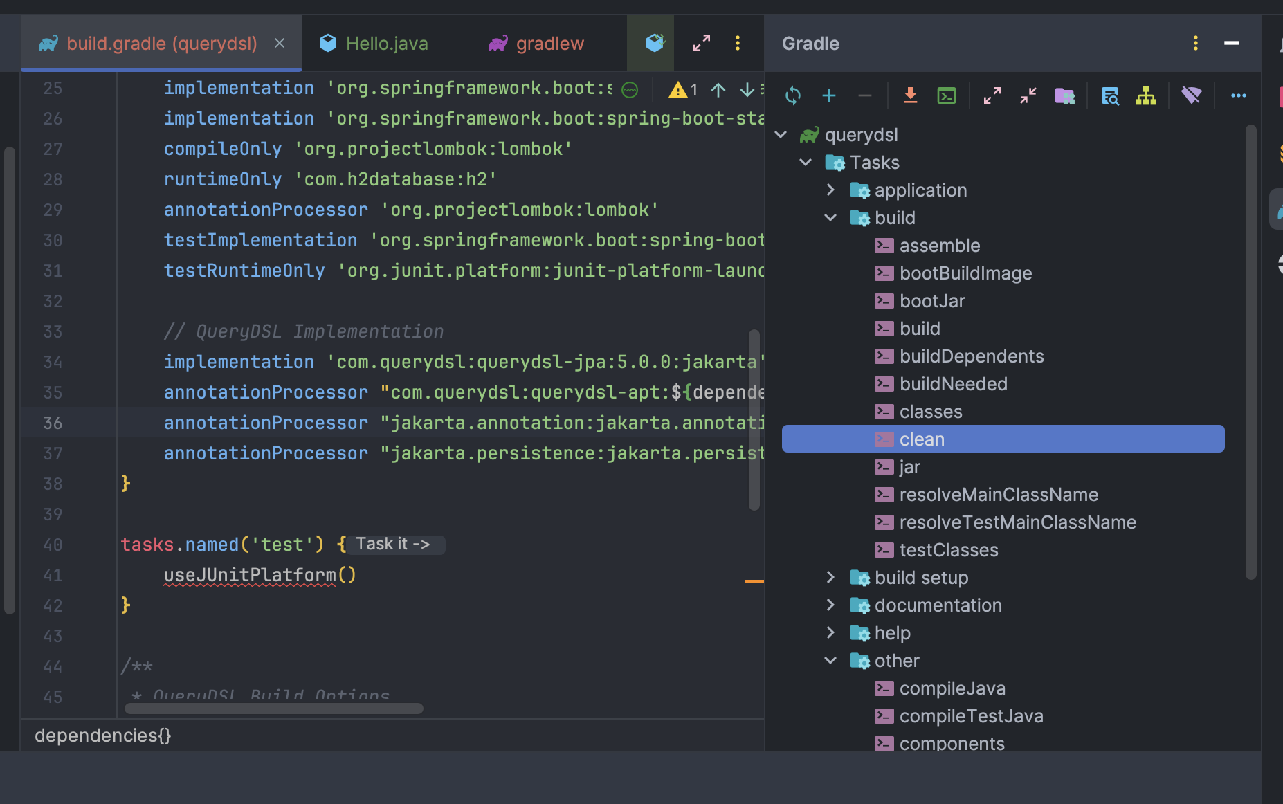 QueryDSL 세팅 (SpringBoot 3.x 이상)