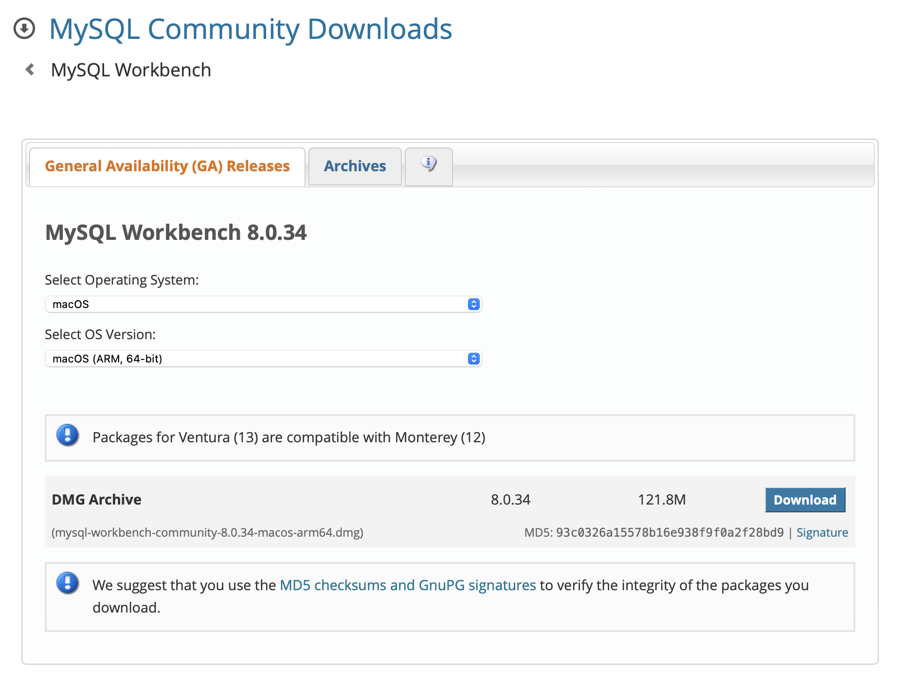 Mac에 MySQL과 Workbench설치하기