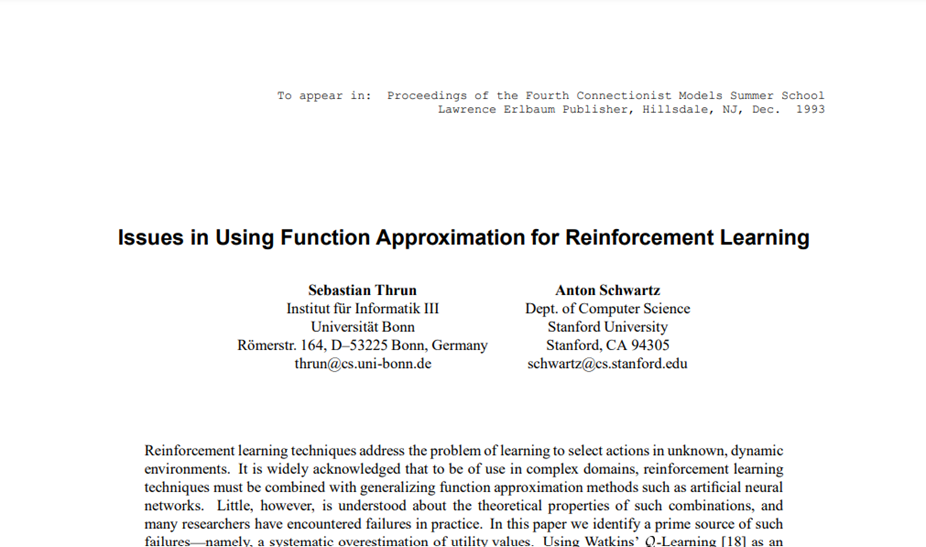 (Paper) TD3 - Addressing Function Error in Actor-Critic Methods (2018)
