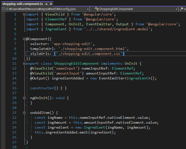 Angular 템플릿 변수와 @ViewChild