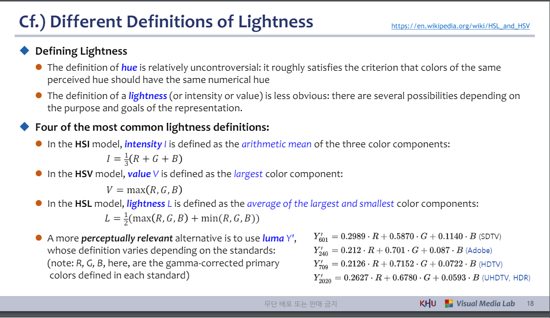 Lec.13 Color Image Processing
