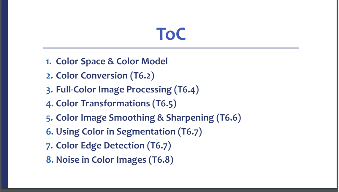 Lec.13 Color Image Processing