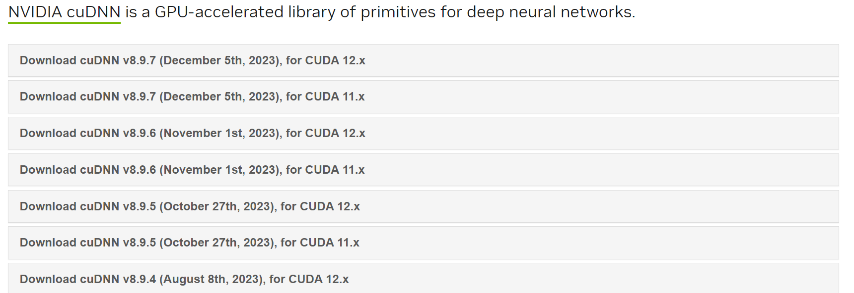 CUDA, CuDNN, PyTorch 설치 방법 (YOLO)