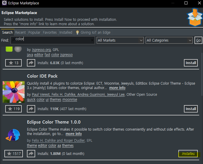 [JAVA] eclipse 테마 변경하기 / DevStyle