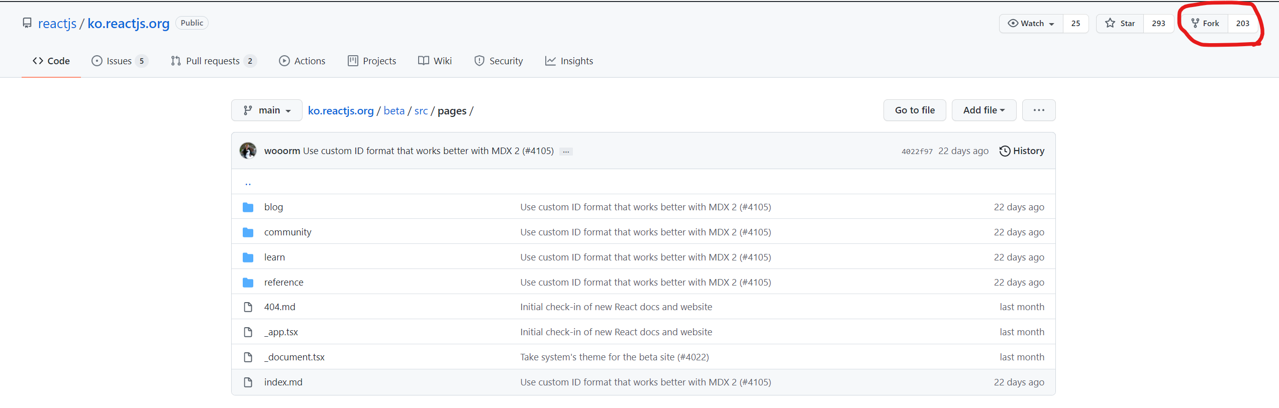 React Beta Open Source, Translate
