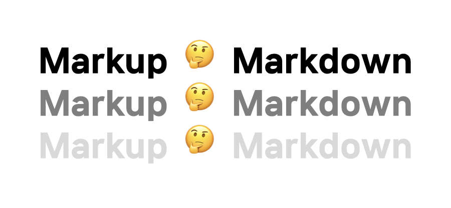 Markup과 Markdown의 관계는 뭘까?