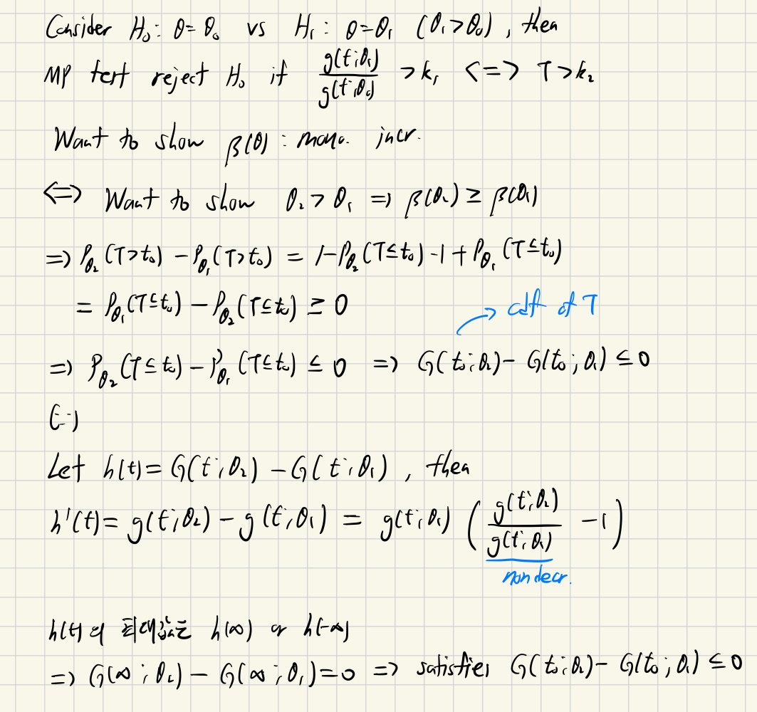 How to find MP test and UMP test