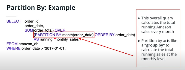 SQL Window Functions