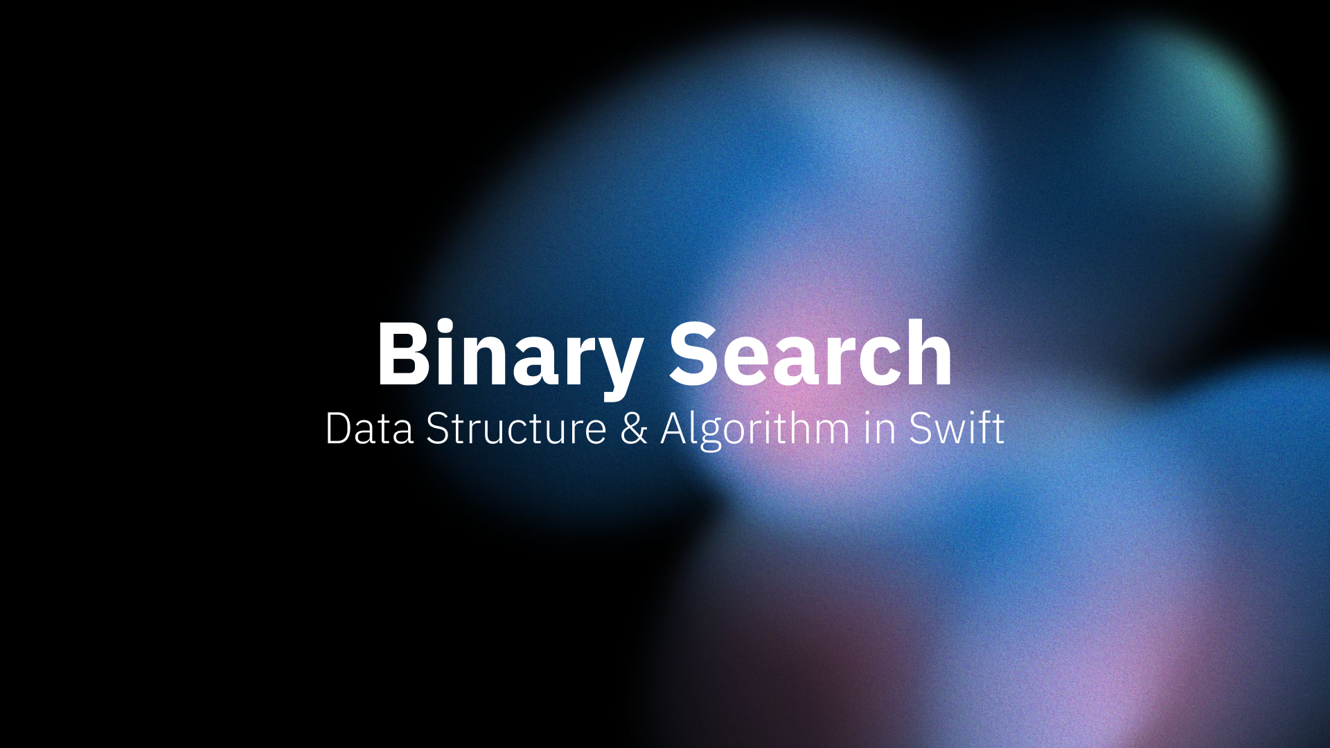 Binary Search (이진탐색) 이해하고 Swift로 구현하기