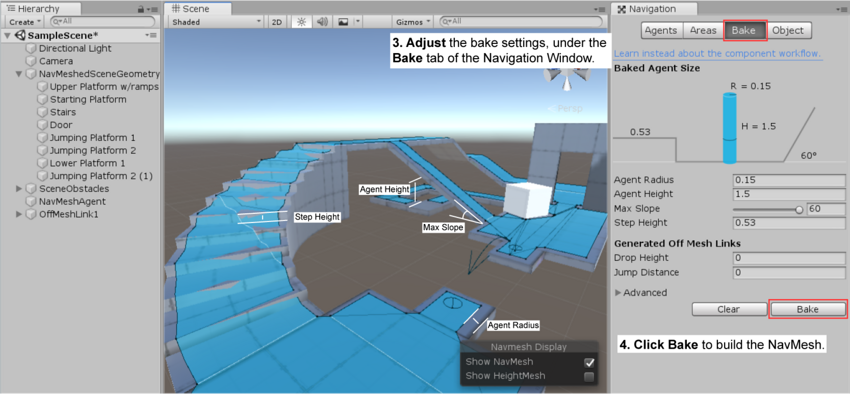 Unity Navigation System