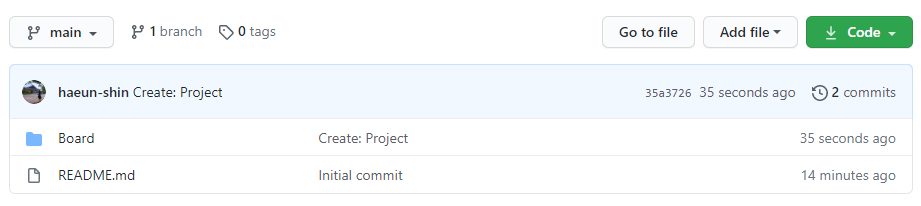 3. 깃허브(GitHub) 연동하기 - 스프링부트(SpringBoot)