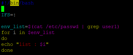 0부터 시작하는 Shell 공부 - 반복문 & IFS