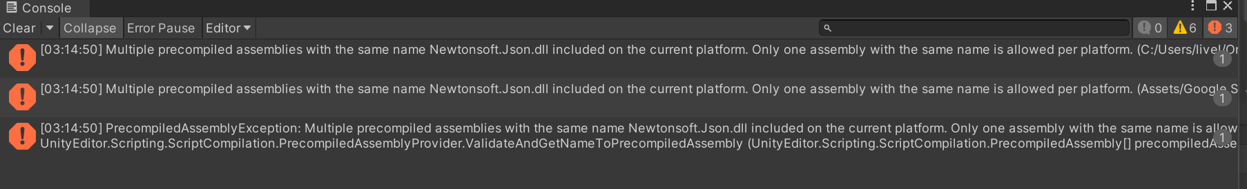 Unity Multiple Precompiled Assemblies With The Same Name 
