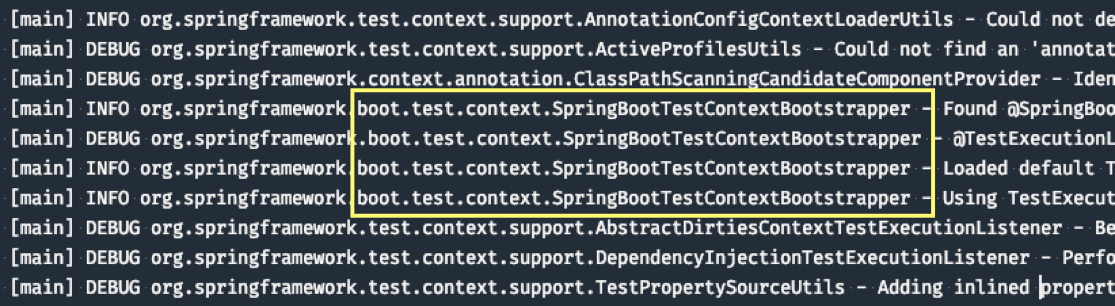Spring Test