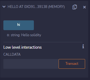 Solidity - (1)Hello Solidity