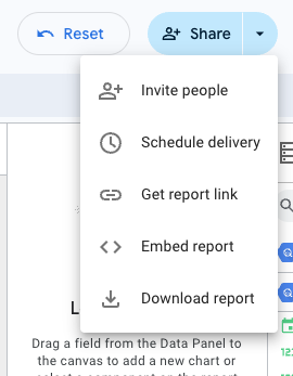 looker studio 에서 react 로 연결 및 url param으로 필터 제어