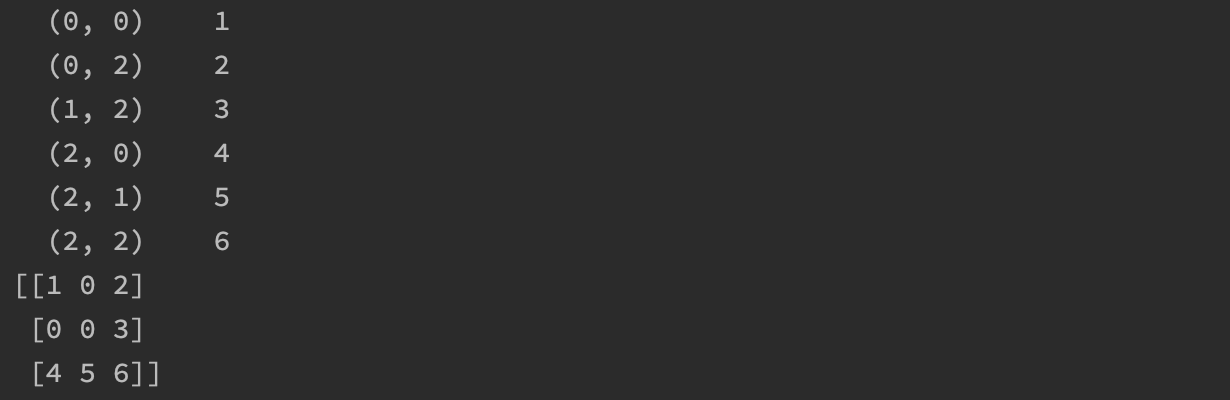 [DS] scipy.sparse.csr_matrix 알아보자