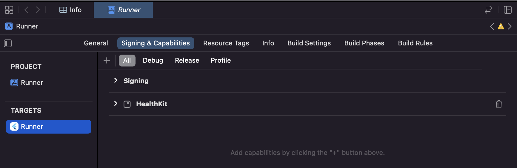 [Flutter] 건강 데이터 추출 2 - HealthKit 권한 설정