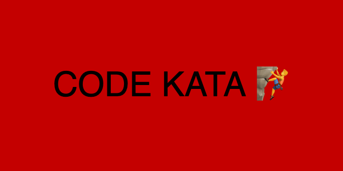CODE KATA #24