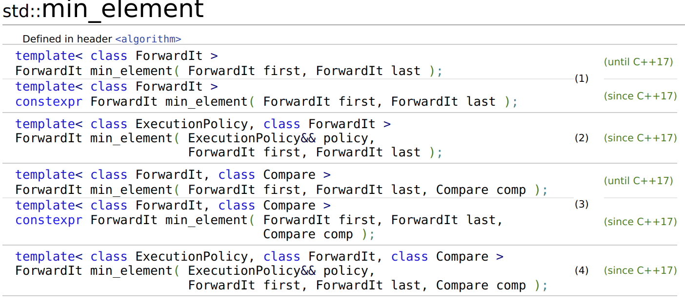 [간간히 보는 STL] max_element