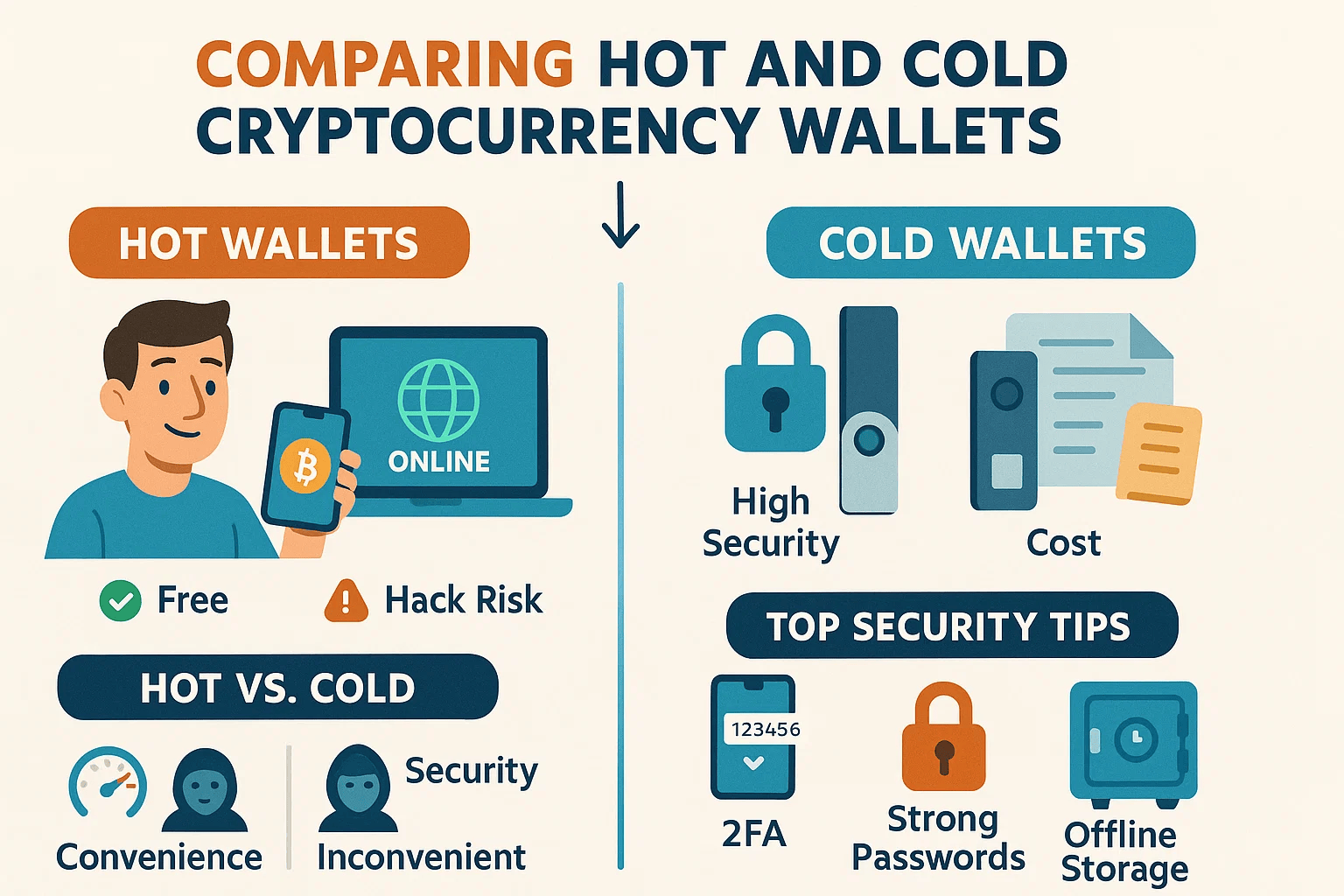 Cryptocurrency Wallet and Security: Hot vs Cold Wallets Explained