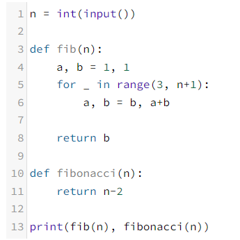 백준 24416번 문제 (Python)