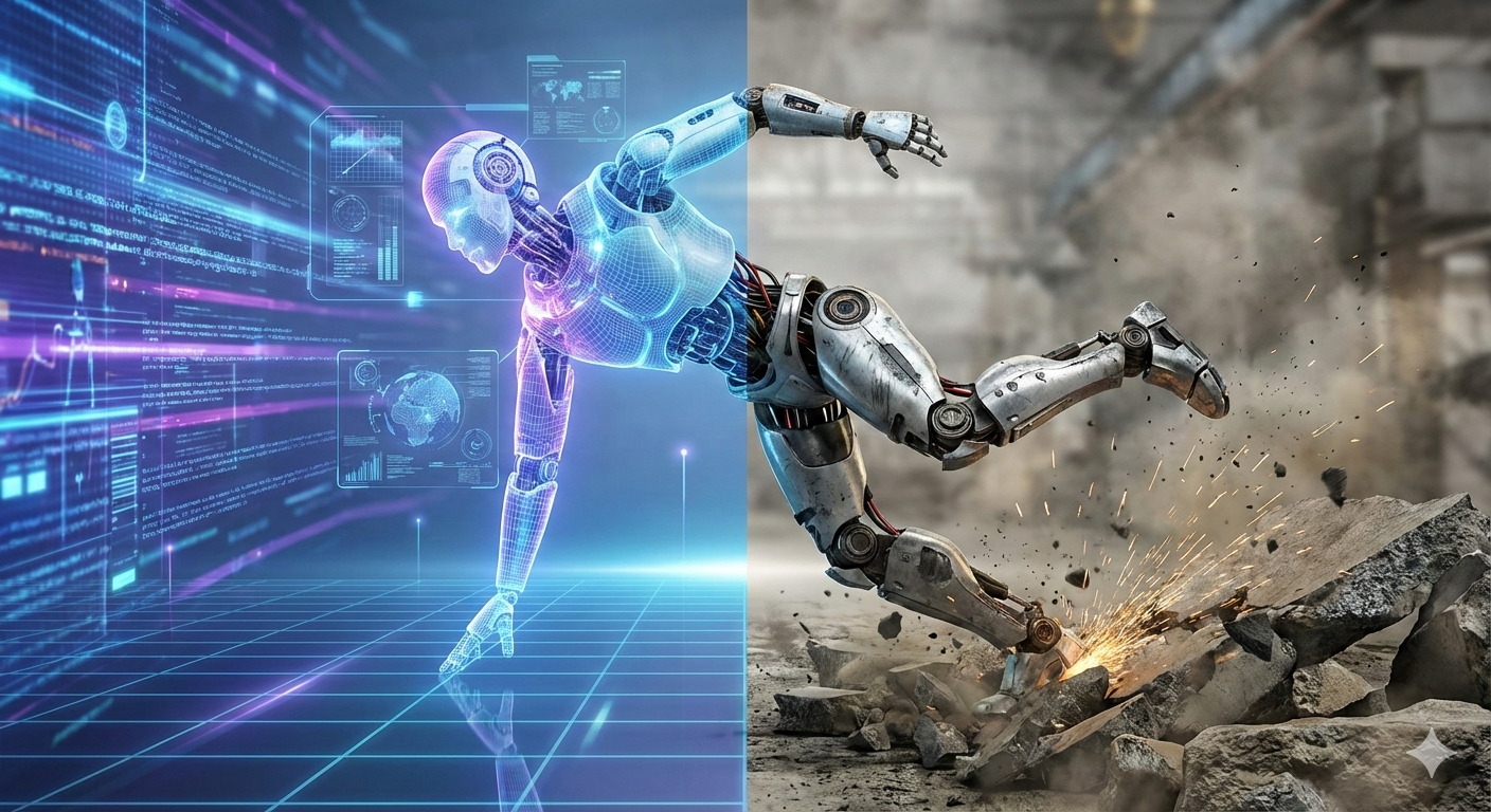 Physical AI란 무엇인가: 소프트웨어 AI와의 구조적 차이