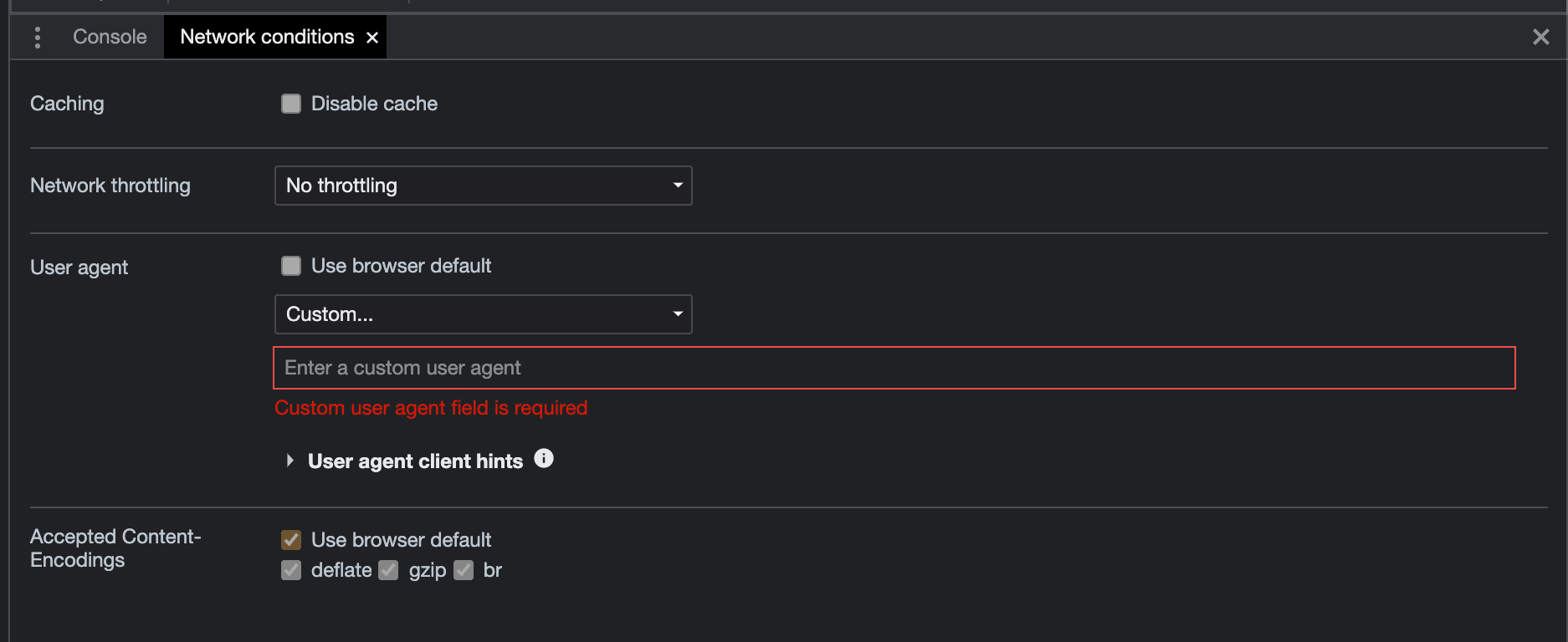 Chrome Devtools - Mobile Simulation