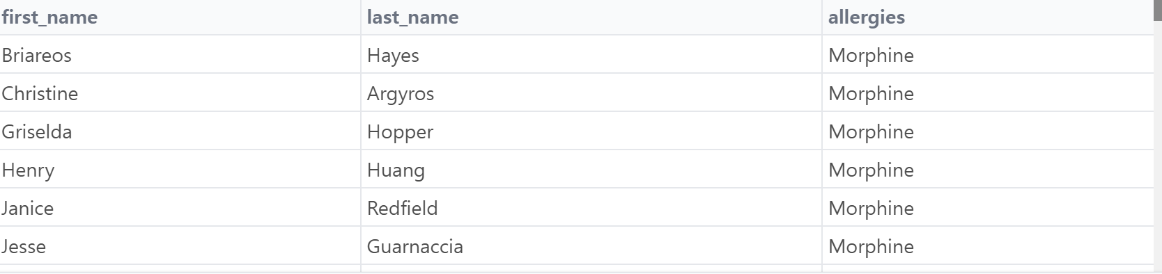 SQL-practice 예제 (16 ~ 26)