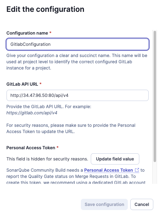GitLab SonarQube 연동