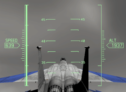 Ace Combat Zero: 유니티로 구현하기 #7 : UI (2) - 1인칭 HUD